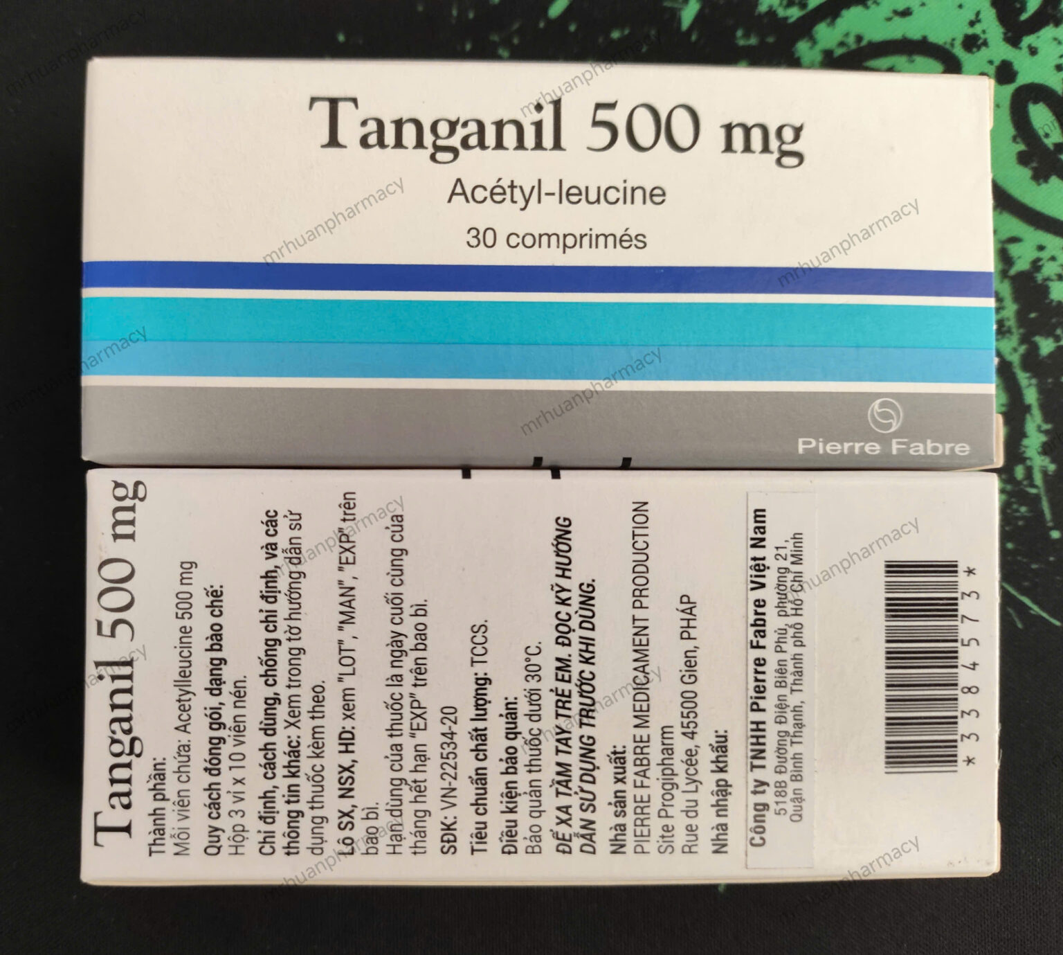 Tanganil 500Mg (Hộp 3 vỉ x 10 viên) – Thuốc điều trị chóng mặt – MrHuân ...