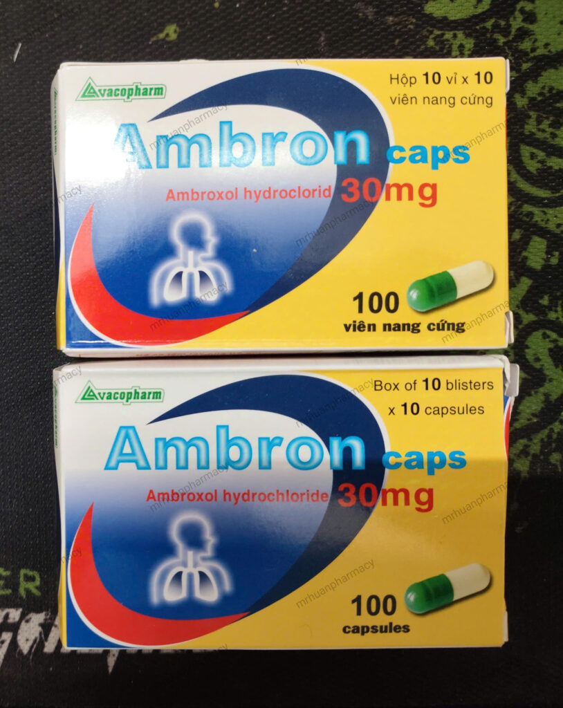 Ambron 30mg (Hộp 10 vỉ x 10 viên) – Thuốc giảm ho, long đờm – MrHuân ...