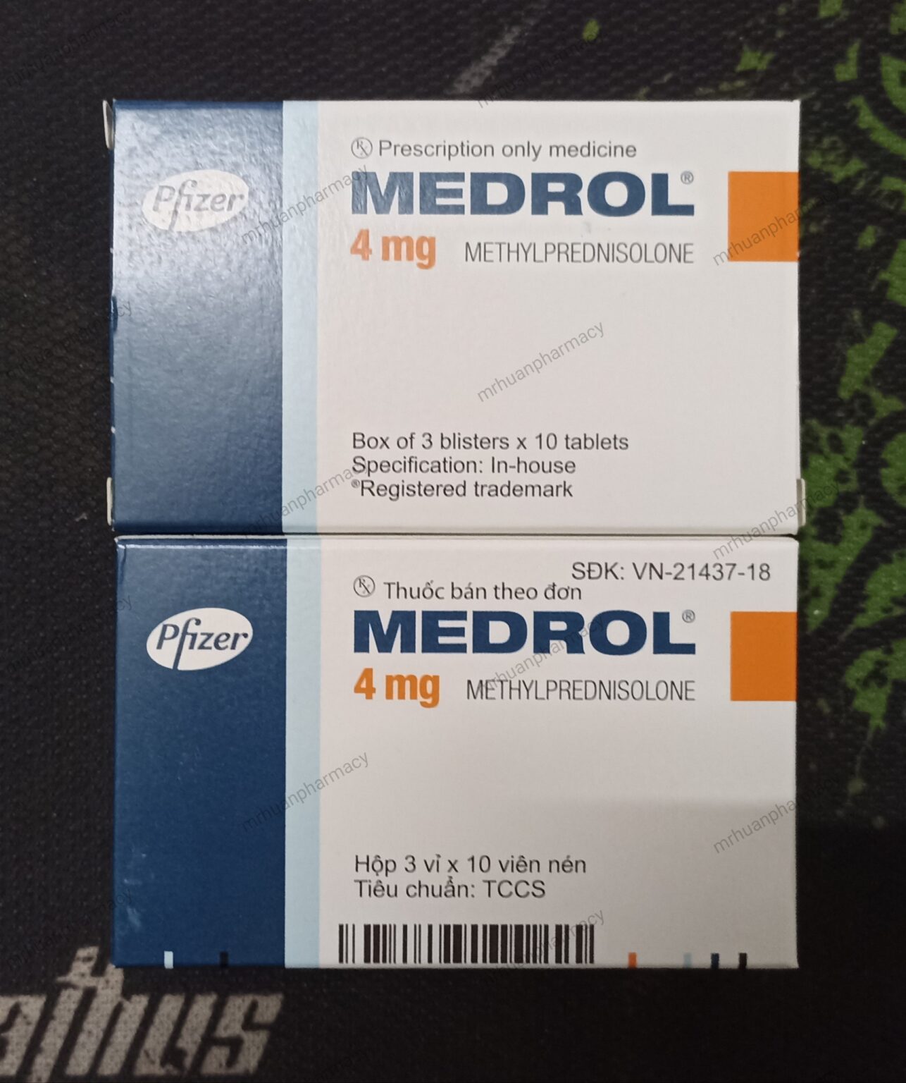 Medrol 4Mg (Hộp 3 vỉ x 10 viên) – Thuốc chống viêm, chống dị ứng ...