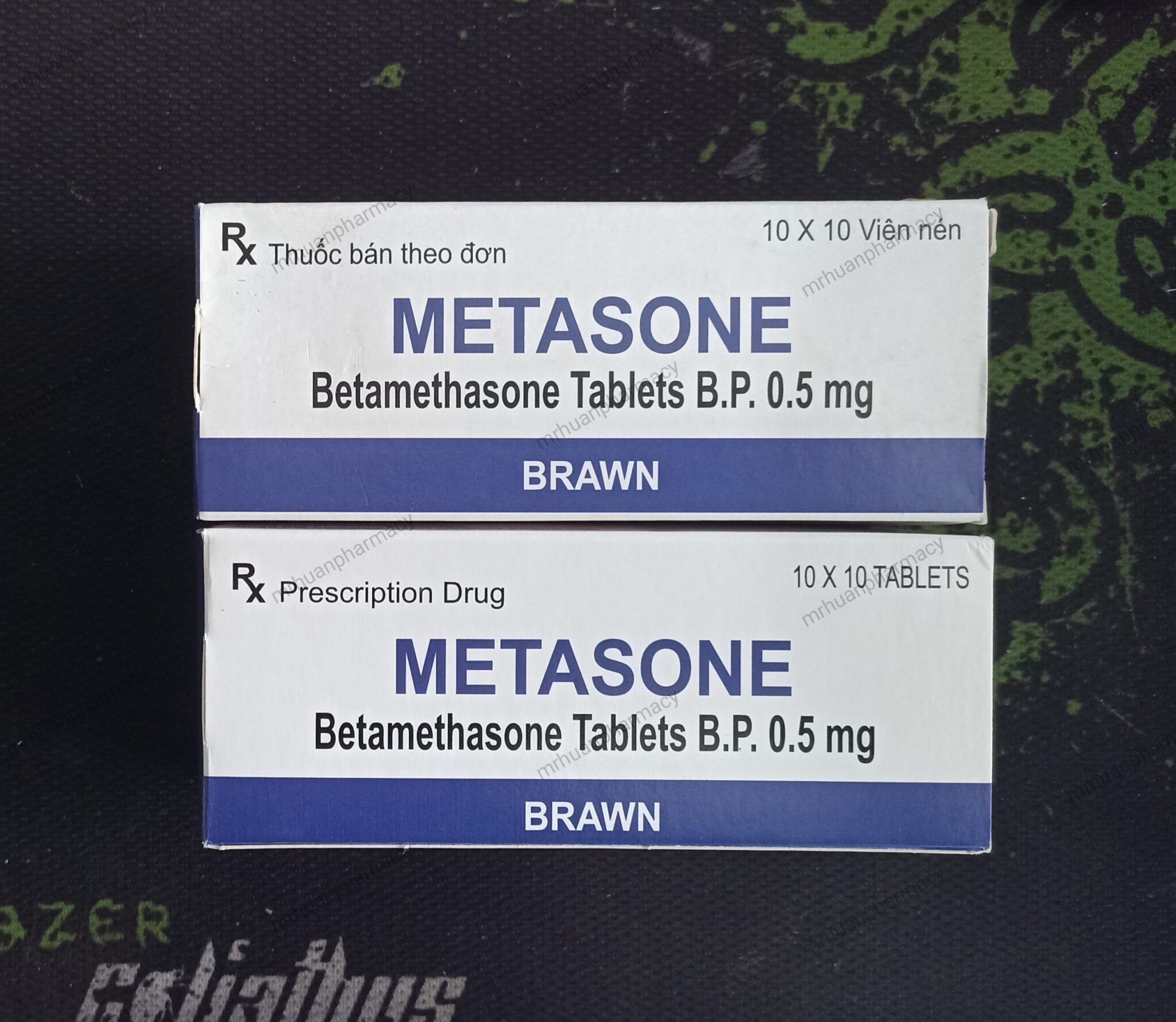 Metasone 0.5mg (Hộp 10 vỉ x 10 viên) – Thuốc chống viêm, chống dị ứng ...