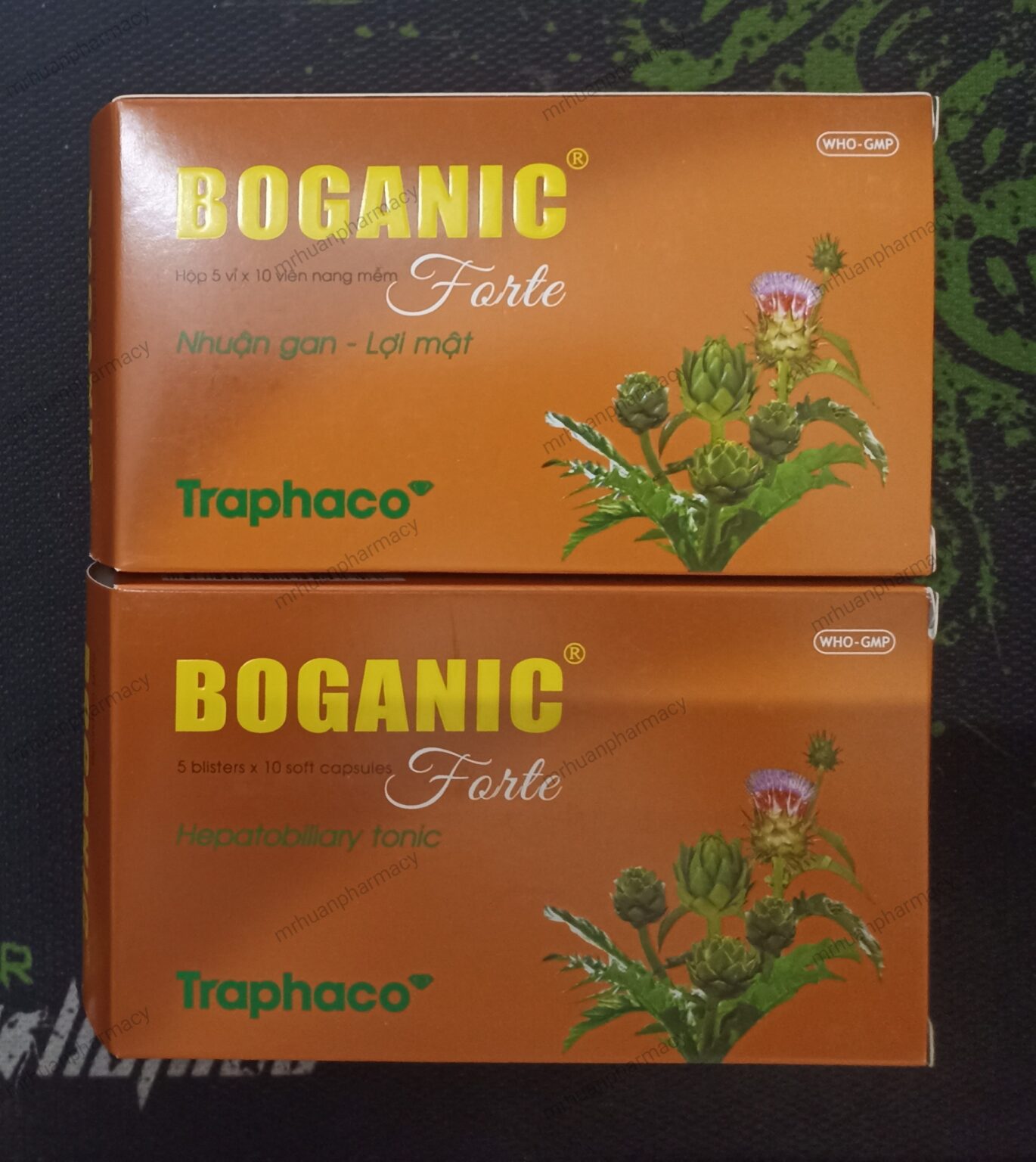 Boganic Forte (Hộp 50 viên nang mềm) – Viên uống bổ gan của Traphaco ...