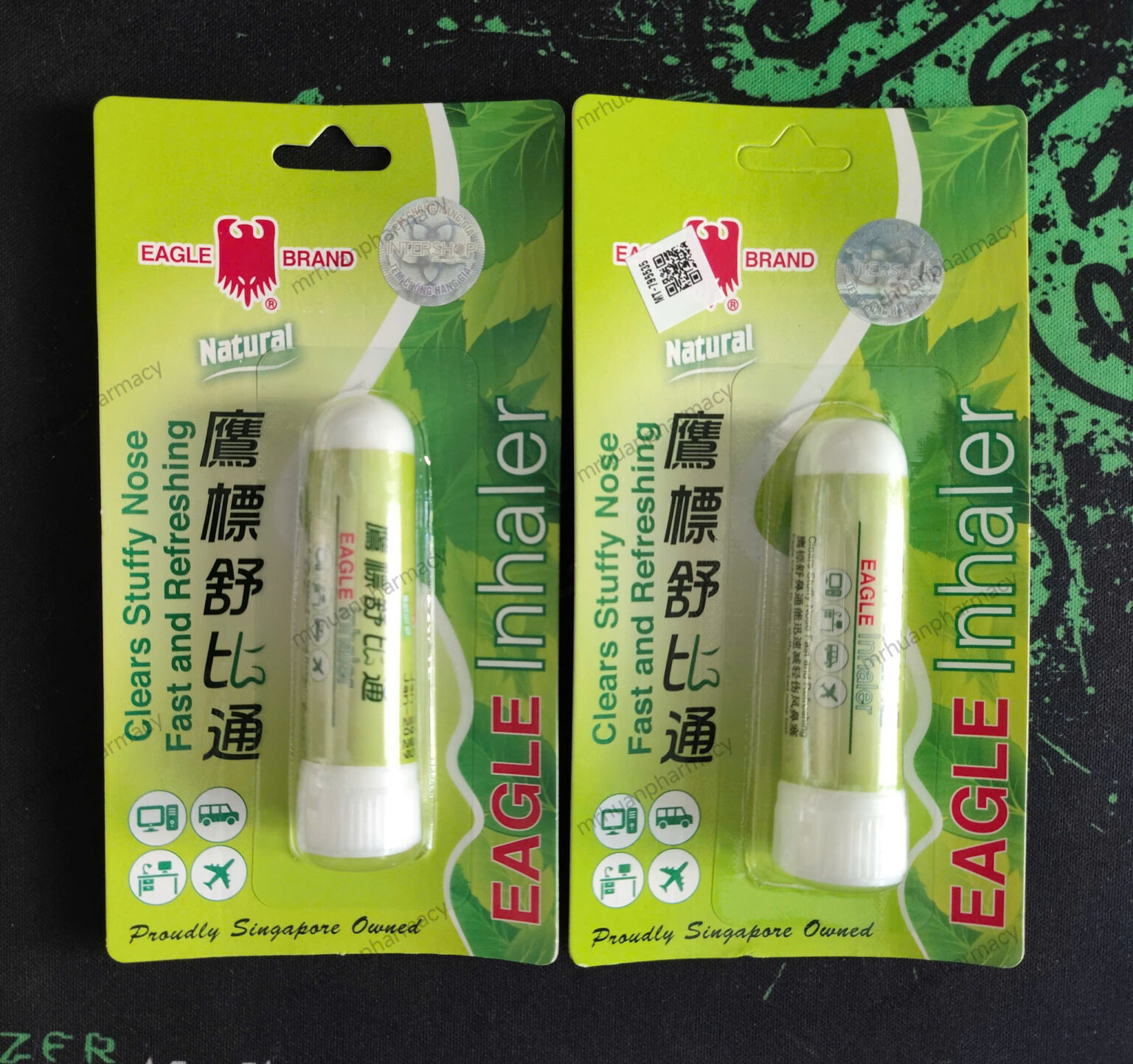 Ống hít thông mũi Eagle Inhaler 1.1g – Giúp thông mũi và giảm nghẹt mũi ...