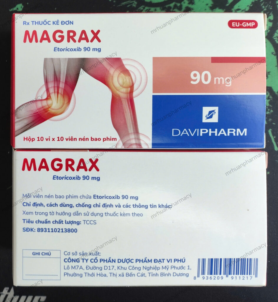 Magrax 90mg (Hộp 10 vỉ x 10 viên) – Thuốc điều trị viêm đa khớp dạng ...